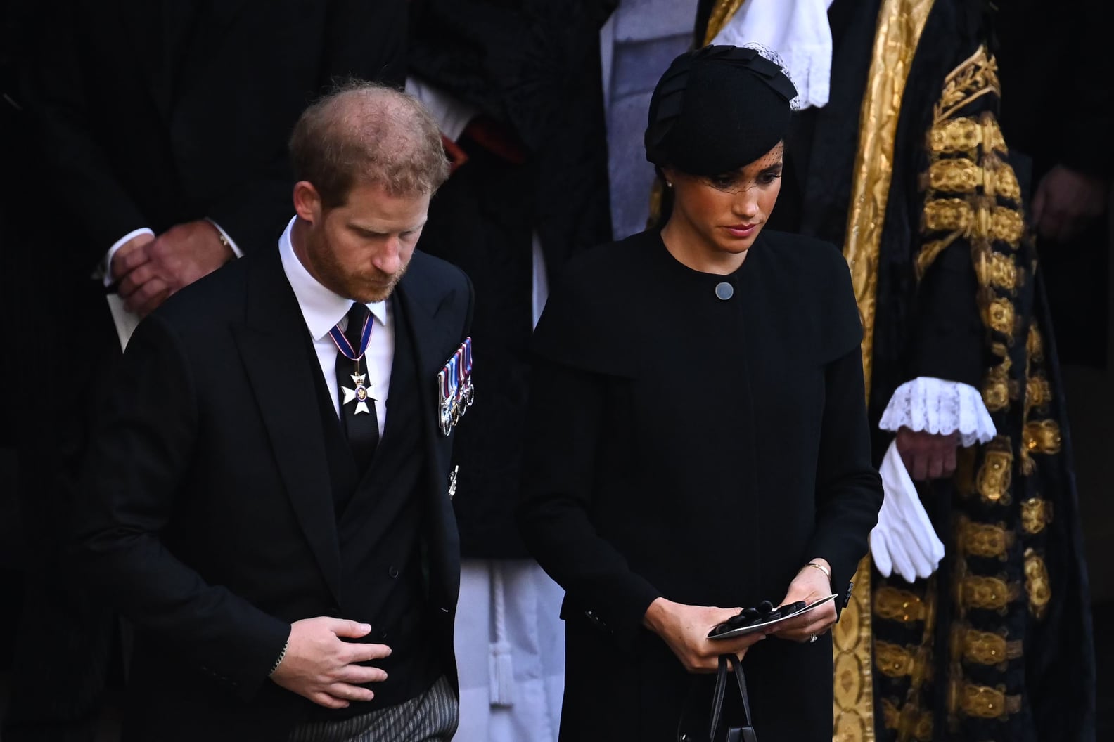 Kate Middleton and Meghan Markle Jewelry at Queen's Funeral | POPSUGAR ...