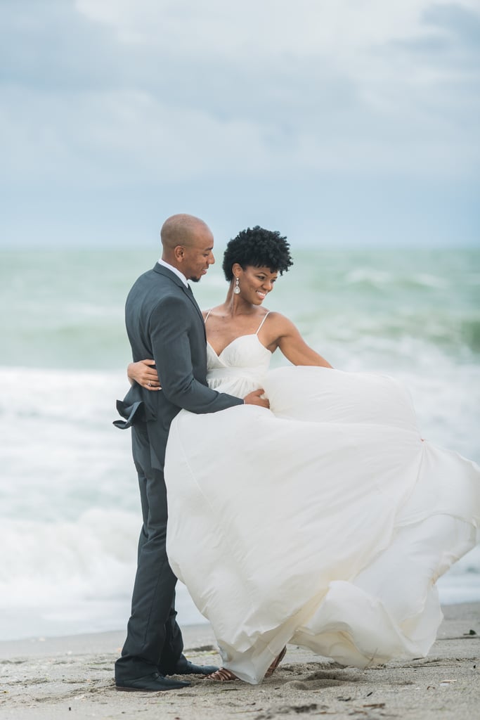 First Look Wedding Photo Shoot On The Beach Popsugar Love And Sex Photo 65