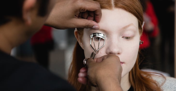 Woman Pulls Out Eyelashes With Eyelash Curler | POPSUGAR Beauty