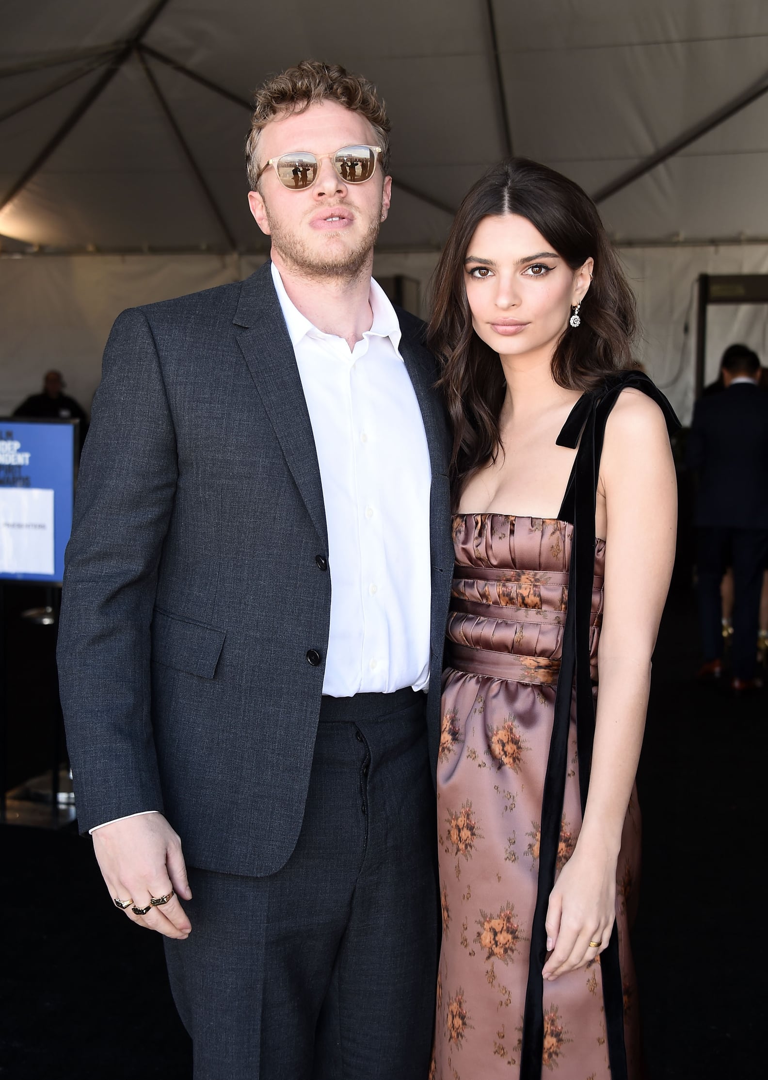 Emily Ratajkowski and Her Husband at the 2018 Spirit Awards | PS Celebrity