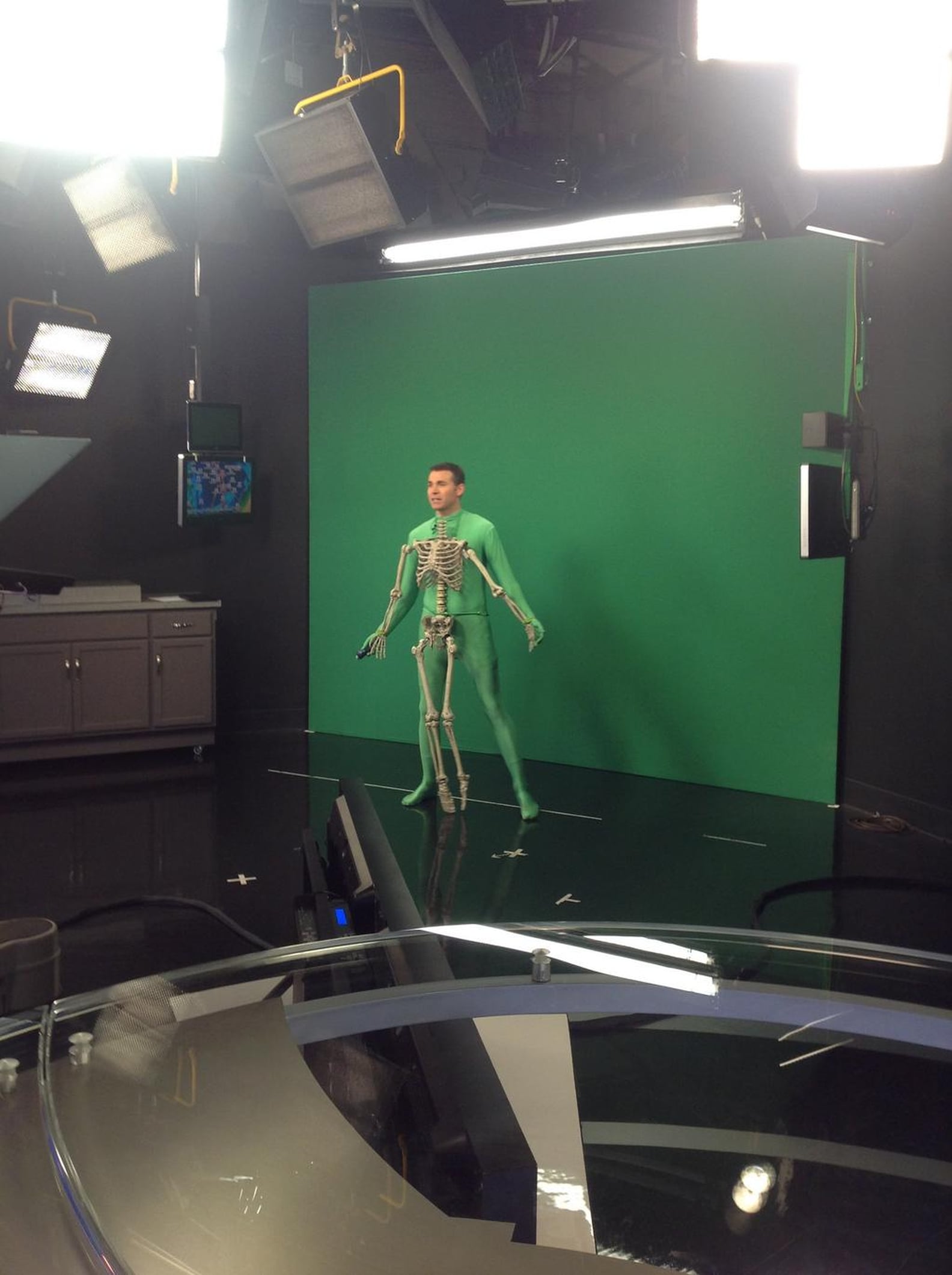 Kentucky Weatherman Dressed as a Skeleton | Video | PS Celebrity