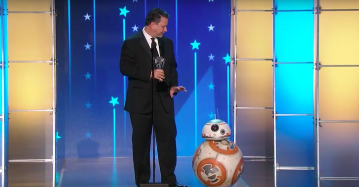 BB-8 at the Critics' Choice Awards 2016 | Video | POPSUGAR Entertainment