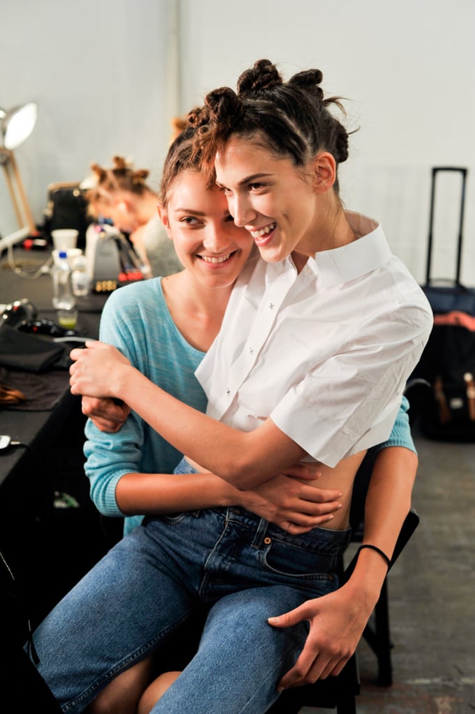Backstage Photos Fashion Week Spring 2015 | POPSUGAR Fashion
