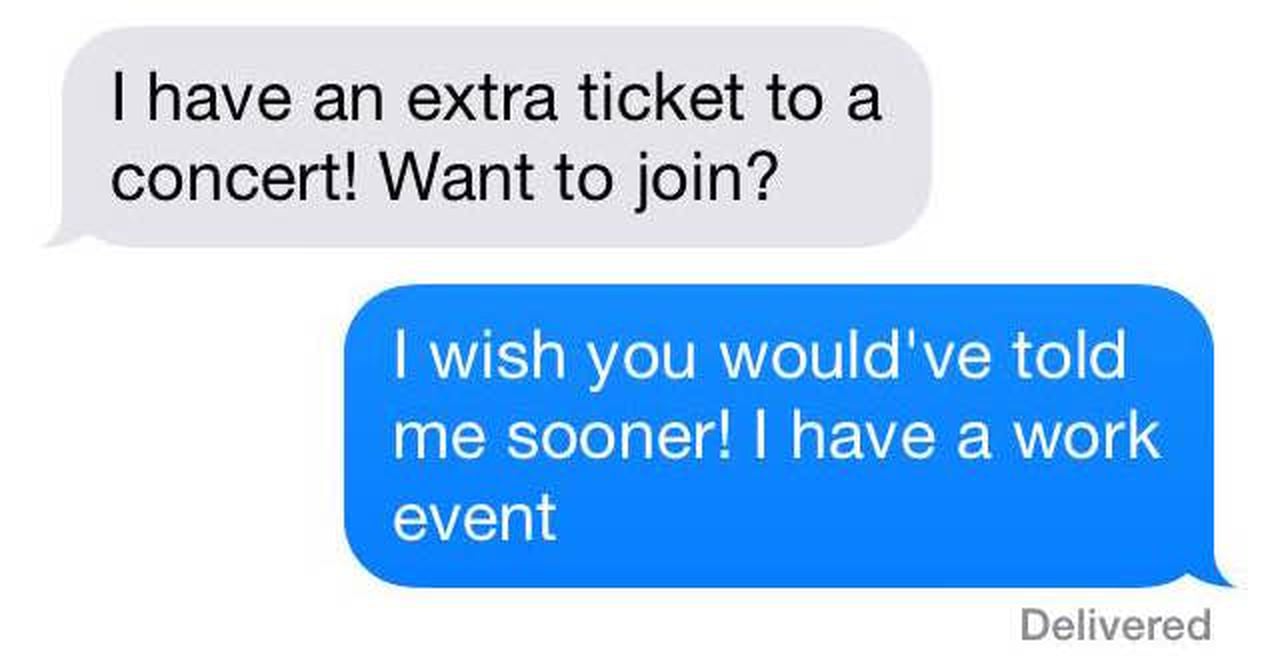 Texts to Cancel Plans | PS Tech