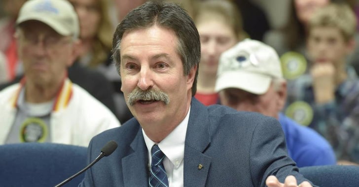 Representative Mike Moon Beheads Chicken | POPSUGAR News