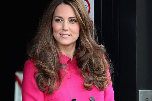 Kate Middleton's Pink Coat | POPSUGAR Fashion