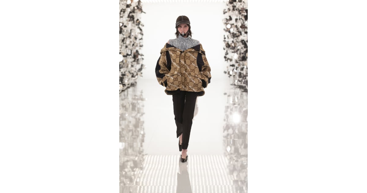 Gucci "Hacks" Balenciaga's Logo For the Gucci Aria Runway | POPSUGAR ...