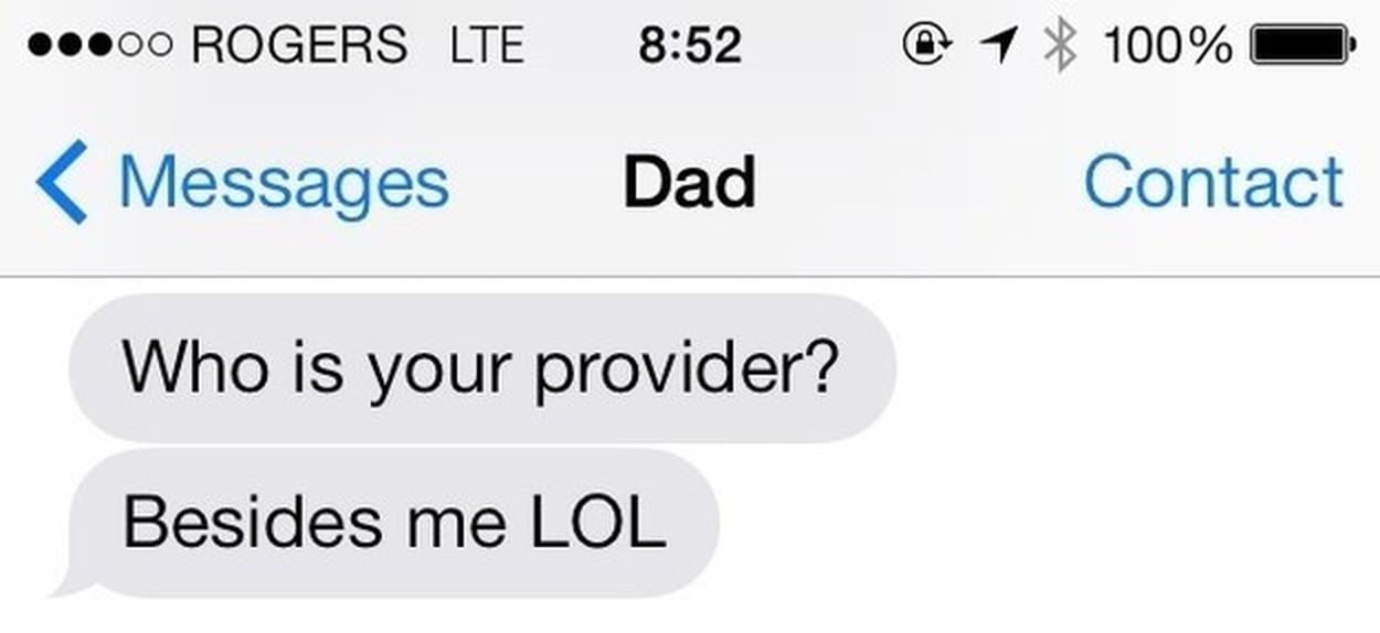 Texts From Dad | POPSUGAR Tech