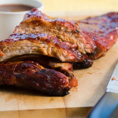 Tuscan-Style Spareribs with Balsamic Glaze