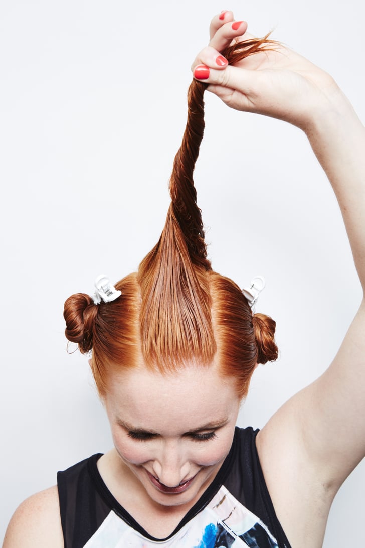 Dutch French Braid Mohawk: Step 2 | How to Do a Mohawk With a Braid ...