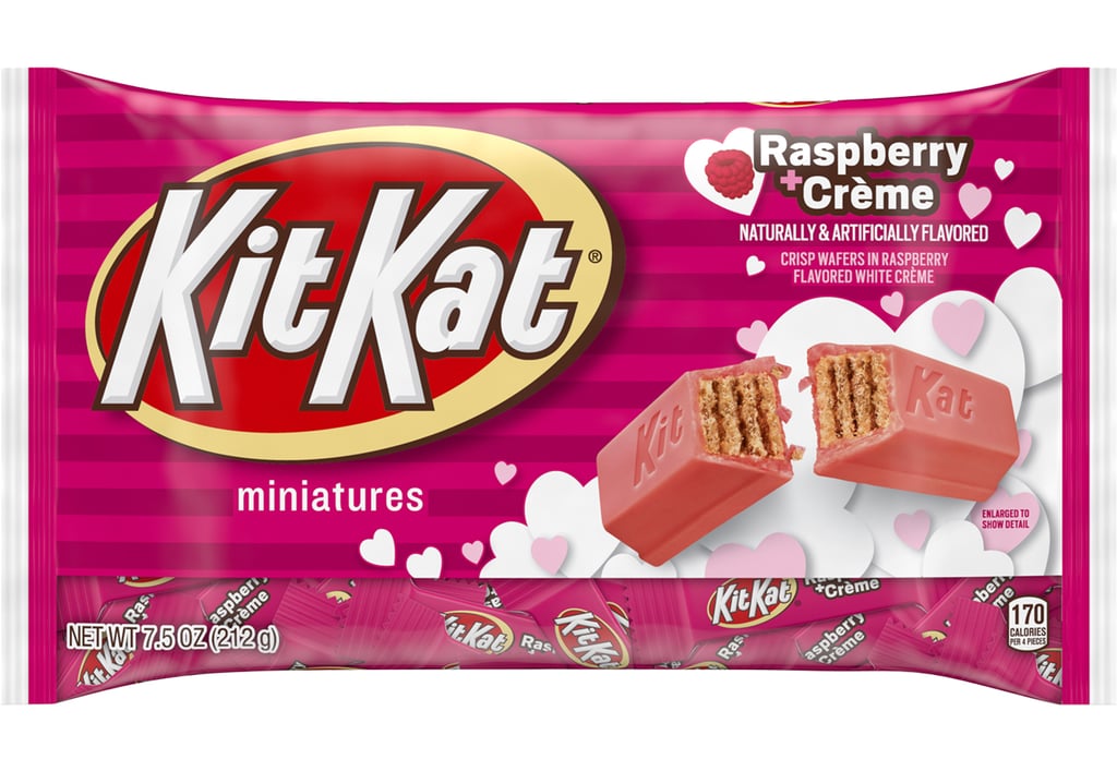 Hershey's Valentine's Day Raspberry Crème Kit Kats | 2020 | POPSUGAR Food