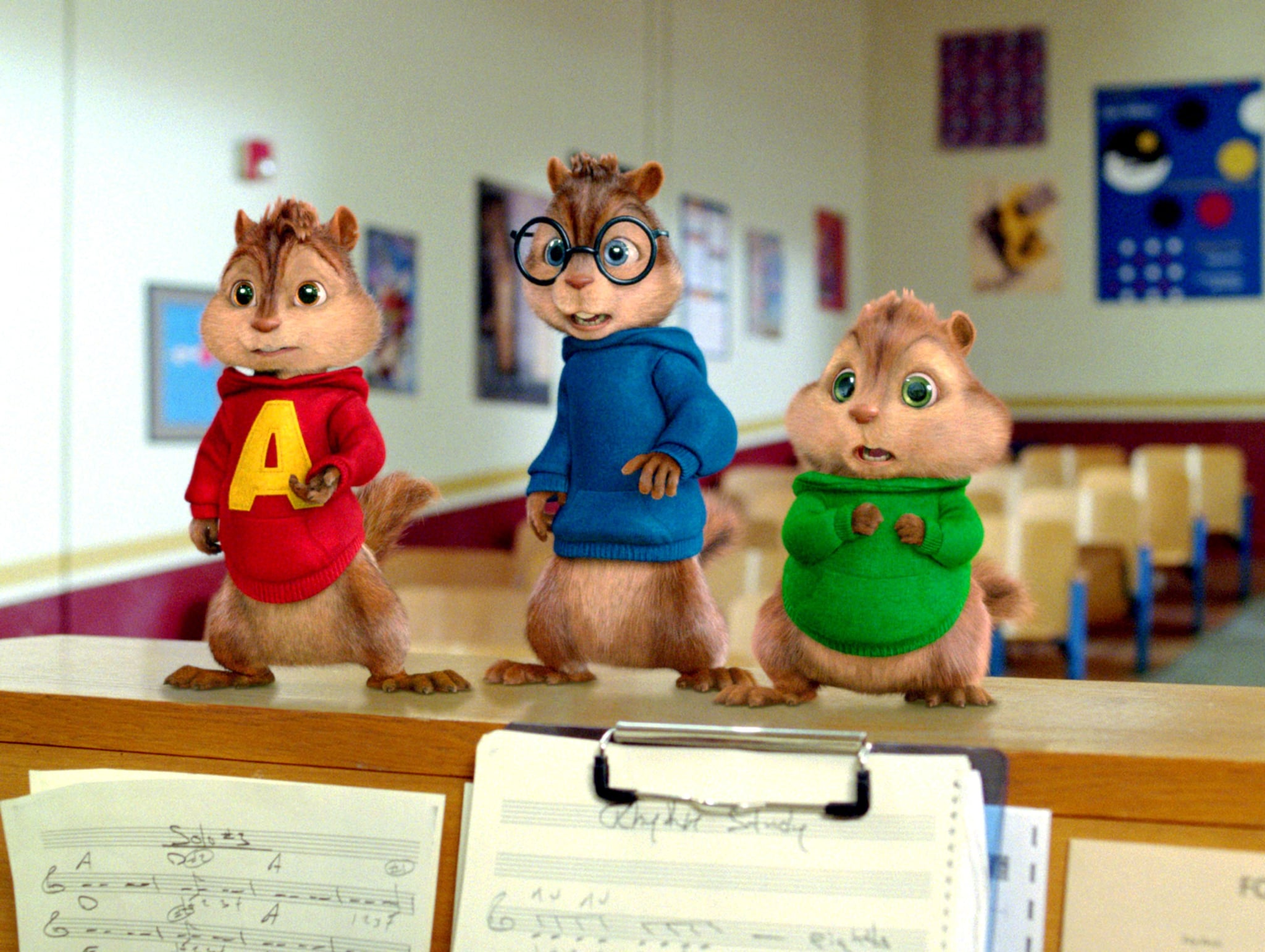 Alvin En De Chipmunks En De Chipettes The Chipettes Png