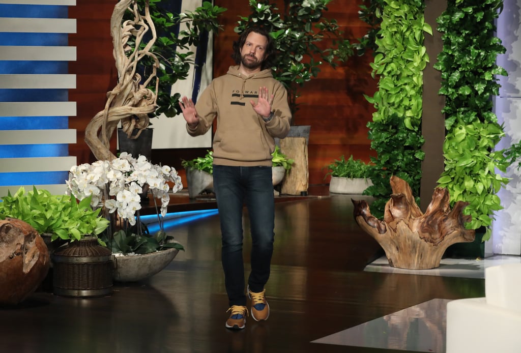 Olivia Wilde Cut Jason Sudeikis's Hair on The Ellen Show | POPSUGAR ...