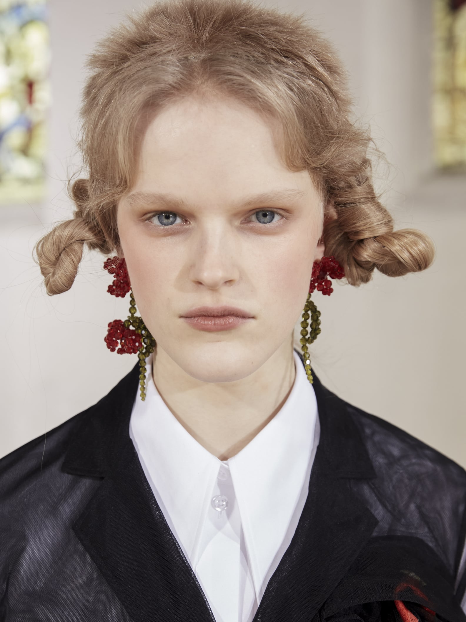 Simone Rocha Fall 2021 Features Patchwork and Regencycore | PS Fashion