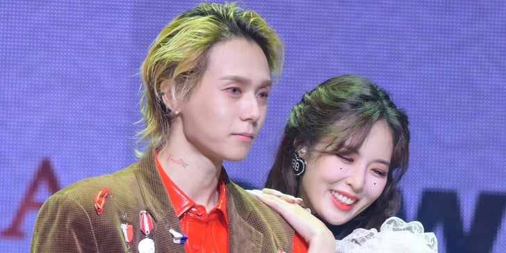 See HyunA and Dawn's Matching Opal Engagement Rings | POPSUGAR Fashion