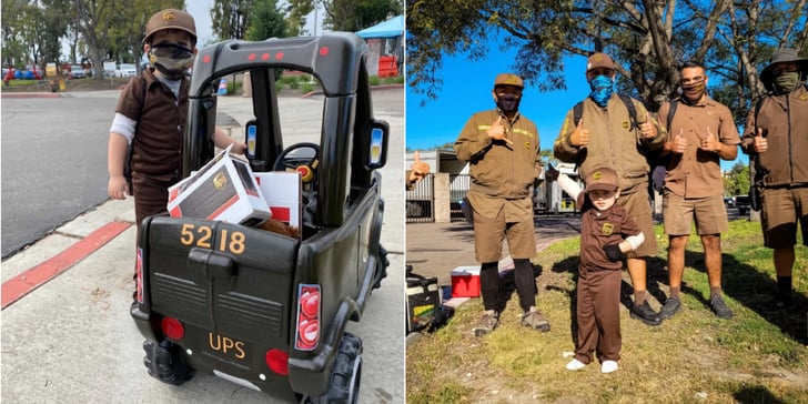 Boy Gets Mini Truck From Thoughtful UPS Employees | POPSUGAR Family