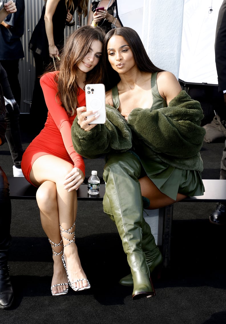 Ciara's Leather Outfit at the Dundas x Revolve NYFW Show | PS Fashion