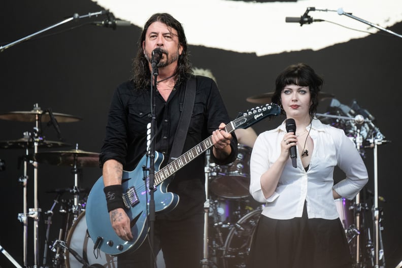 Dave Grohl's Daughter Violet Joins Him at Glastonbury 2023 | PS Celebrity