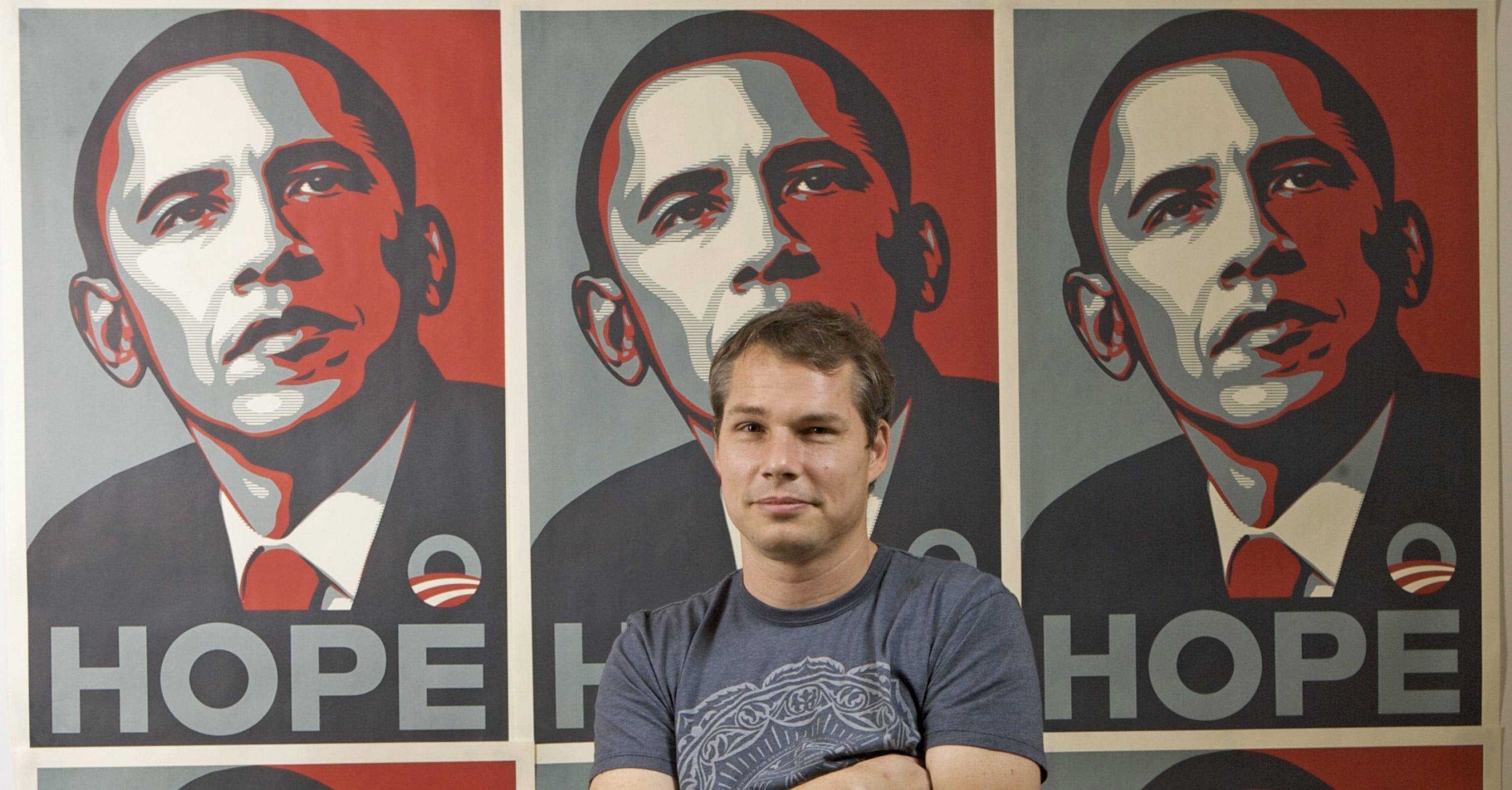 What Shepard Fairey Thinks of Obama | POPSUGAR News