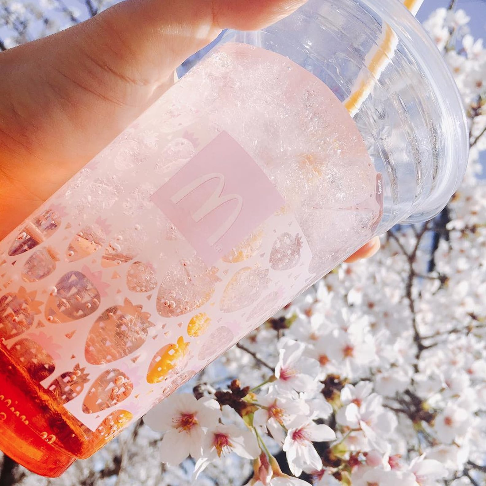 McDonald's Japan Strawberry McFloat | PS Food