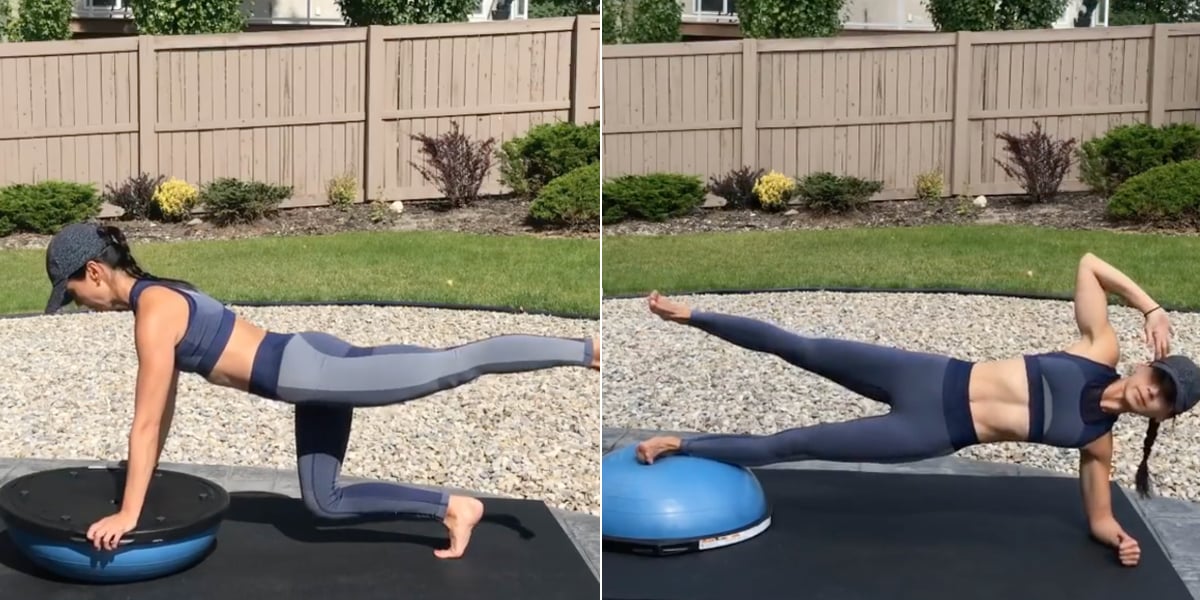 Try an Intense Bosu Ball Core Workout From Instagram | POPSUGAR Fitness