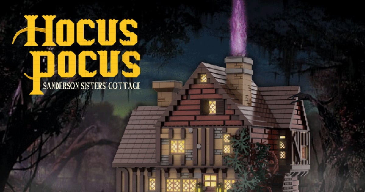 Hocus Pocus Sanderson Sisters' Cottage Lego Set | Lego Ideas | POPSUGAR ...