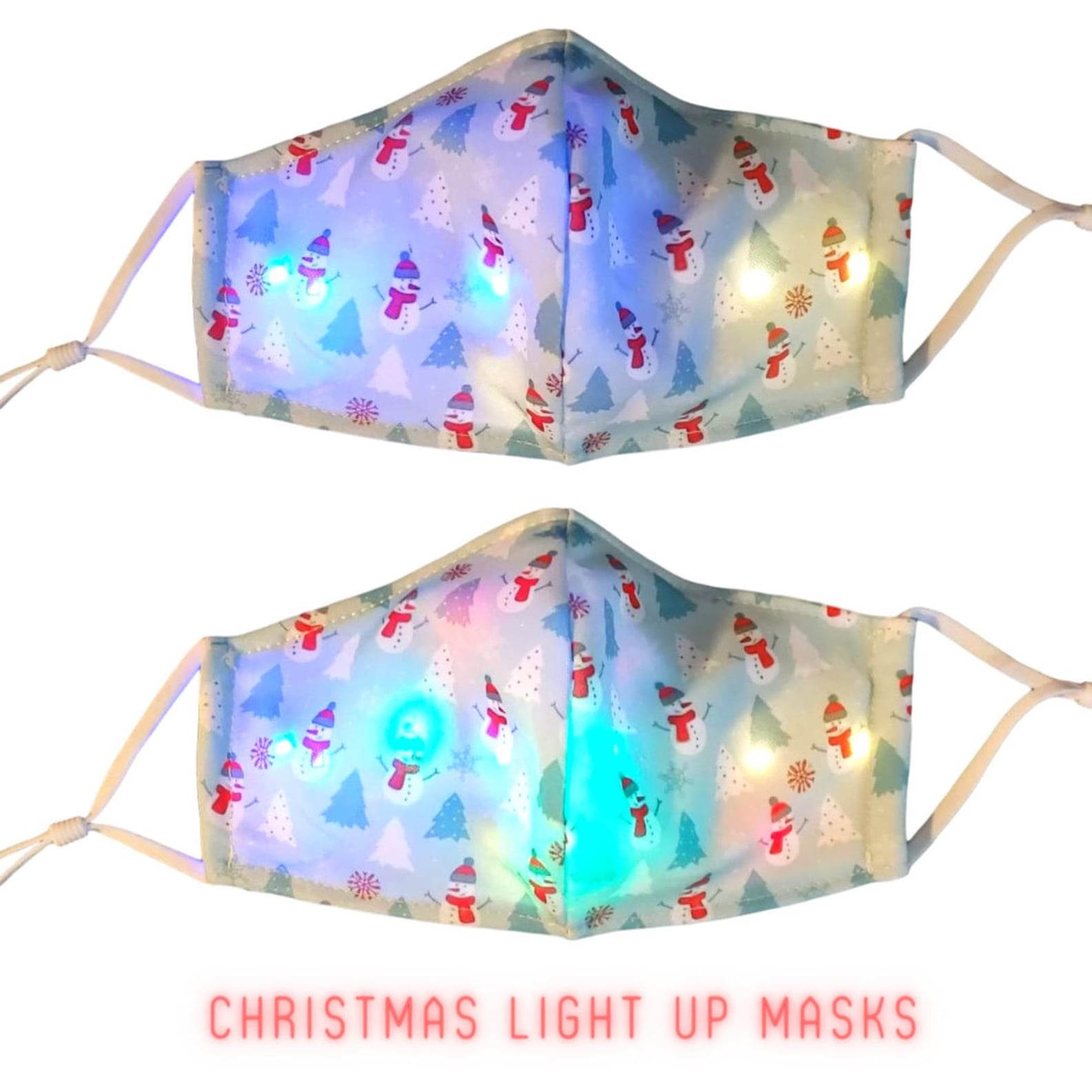 Christmas-Themed Fabric Face Masks | PS Smart Living