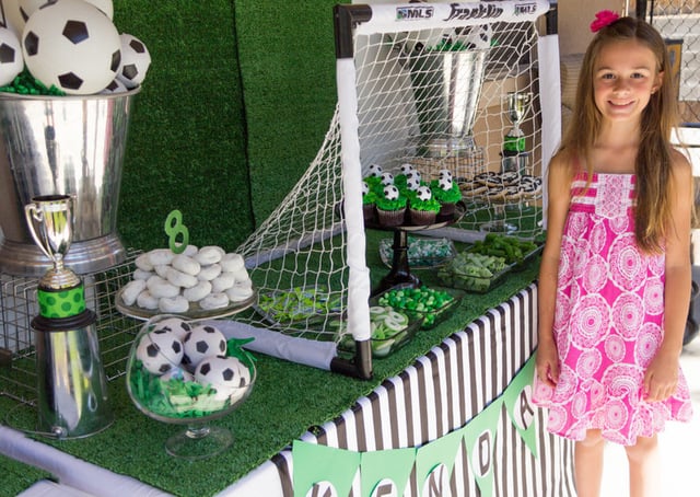 Girls' Soccer Birthday Party | POPSUGAR Family