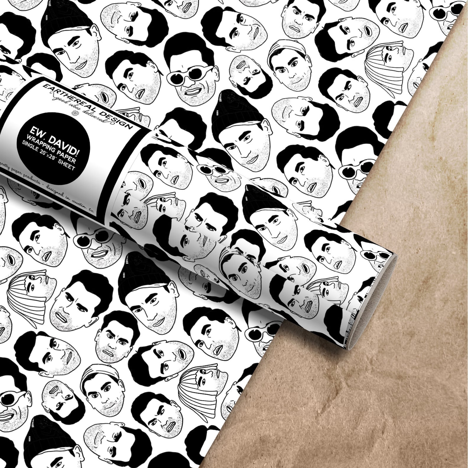 Schitt's Creek Wrapping Paper | PS Smart Living