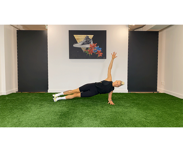 Side Plank Leg Lift | 30-Minute At-Home Ab and Butt Workout | POPSUGAR ...