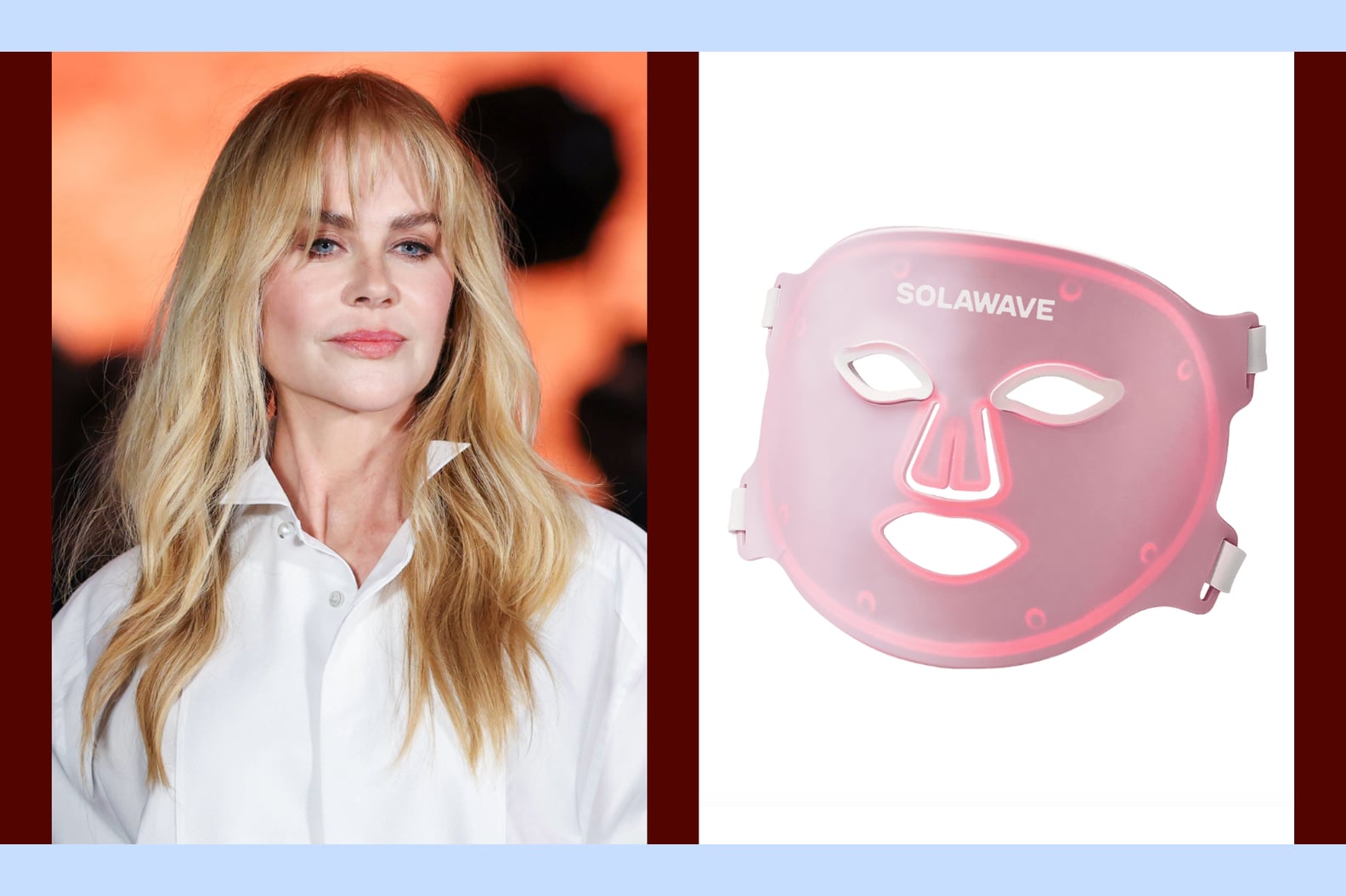 Solawave's Viral Red Light Mask Is on Sale at $100 Off | PS Beauty