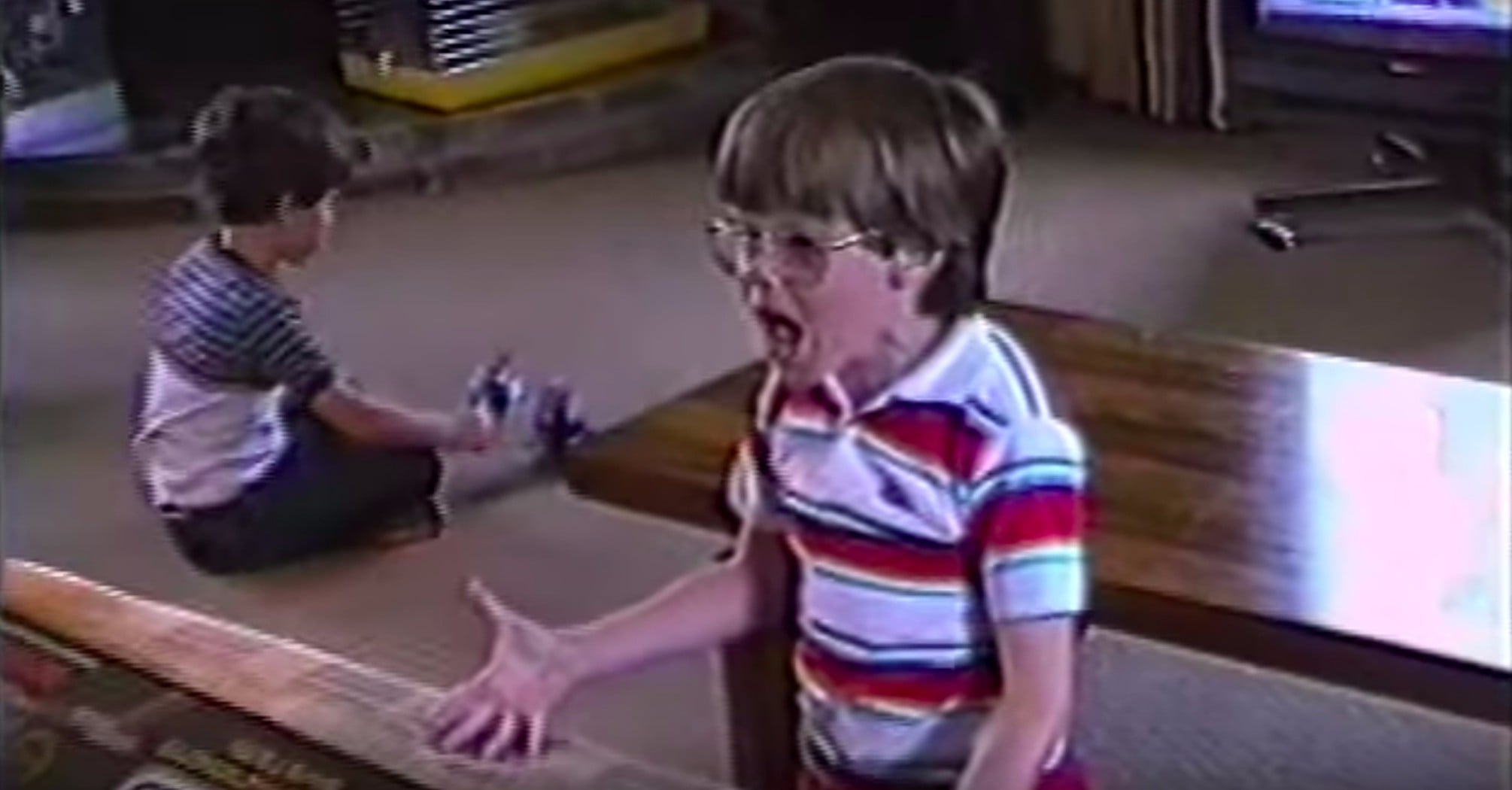 Crying Nintendo Kid Video From 1988 | PS Family