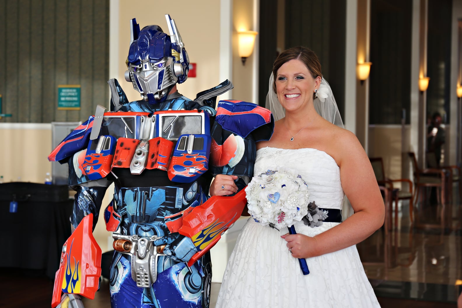 Transformer and Pac-Man Themed Wedding | PS Tech