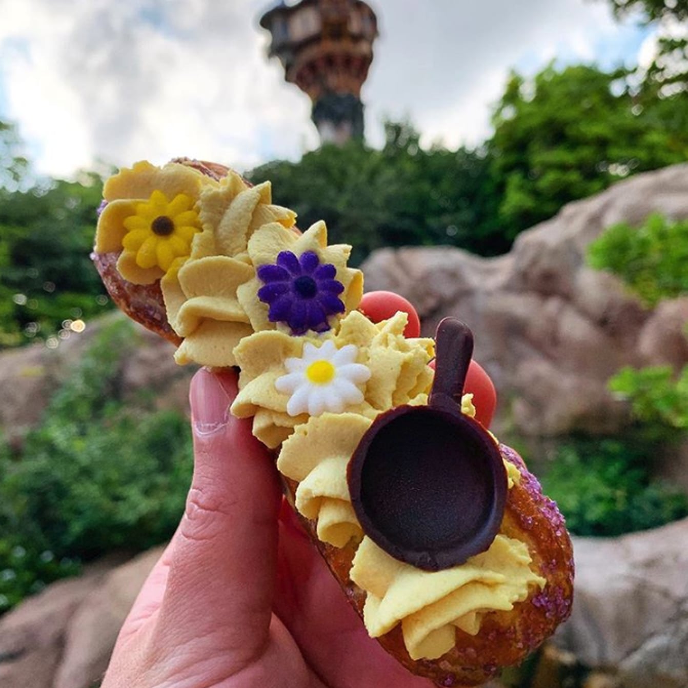 Rapunzel Eclair at Walt Disney World | PS Food
