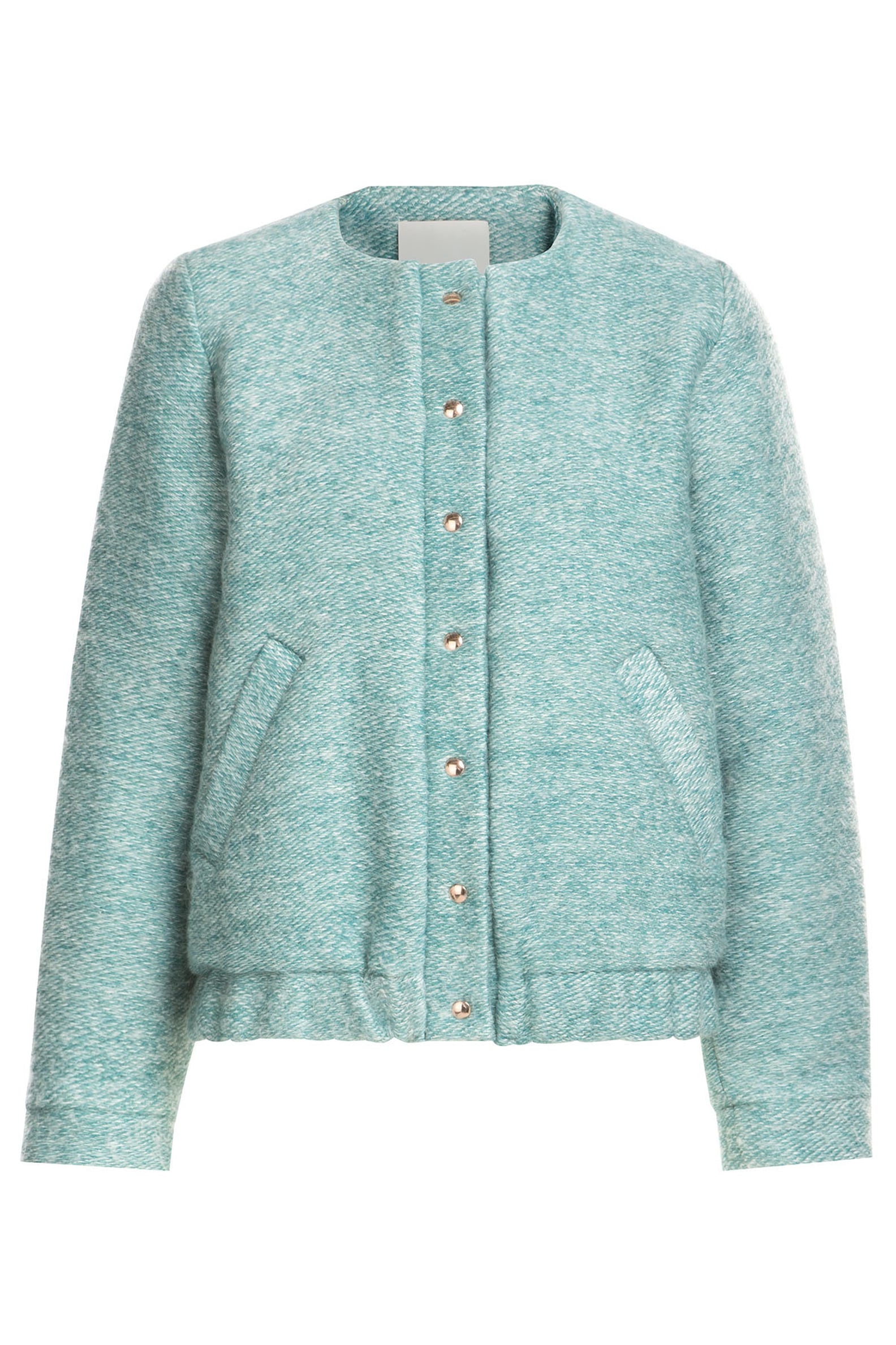 Kim Kardashian's Teal Jacket | PS Fashion
