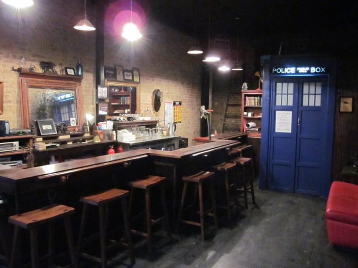 Doctor Who TARDIS Bar | Video | POPSUGAR Entertainment