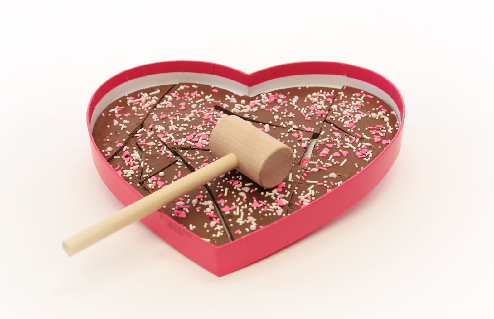 This $12 Chocolate Heart Comes With a Hammer to Smash It | POPSUGAR Food