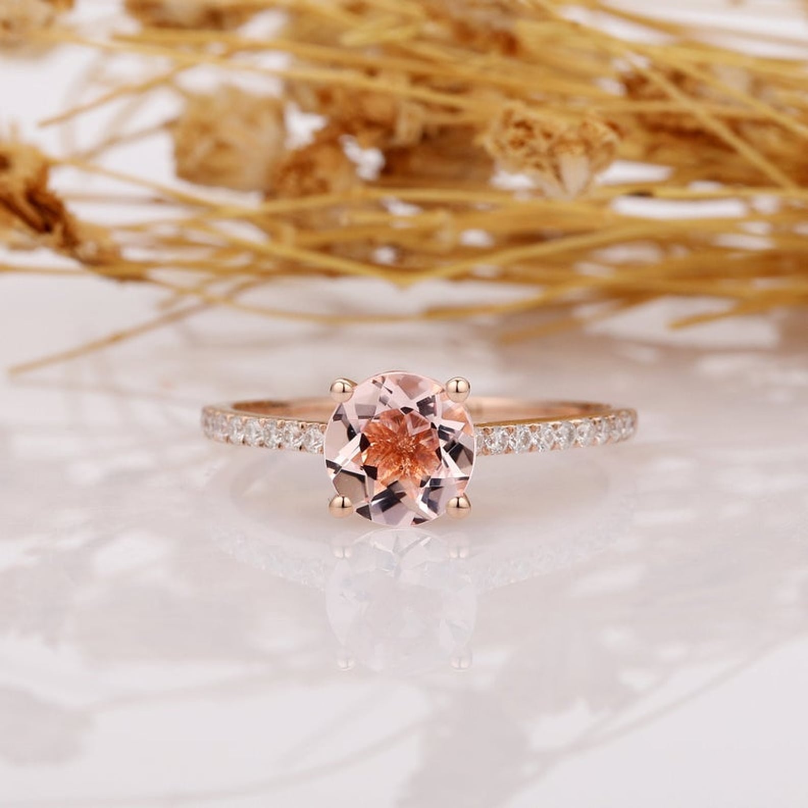 Unique Rose Gold Engagement Rings | 2019 | PS Fashion