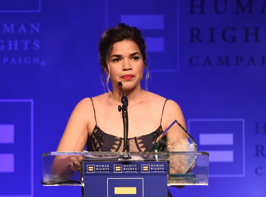 America Ferrera's Speech at Human Rights Campaign Gala 2017 | POPSUGAR ...