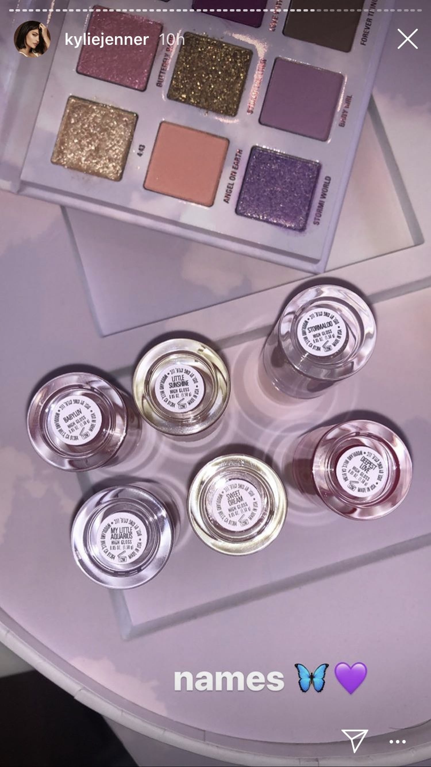 Kylie Cosmetics Stormi Collection Photos and Promo | PS Beauty