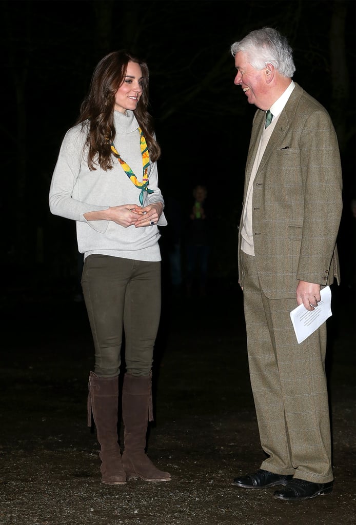 Kate Middleton at Cub Scout Pack Meeting December 2016 | POPSUGAR Celebrity