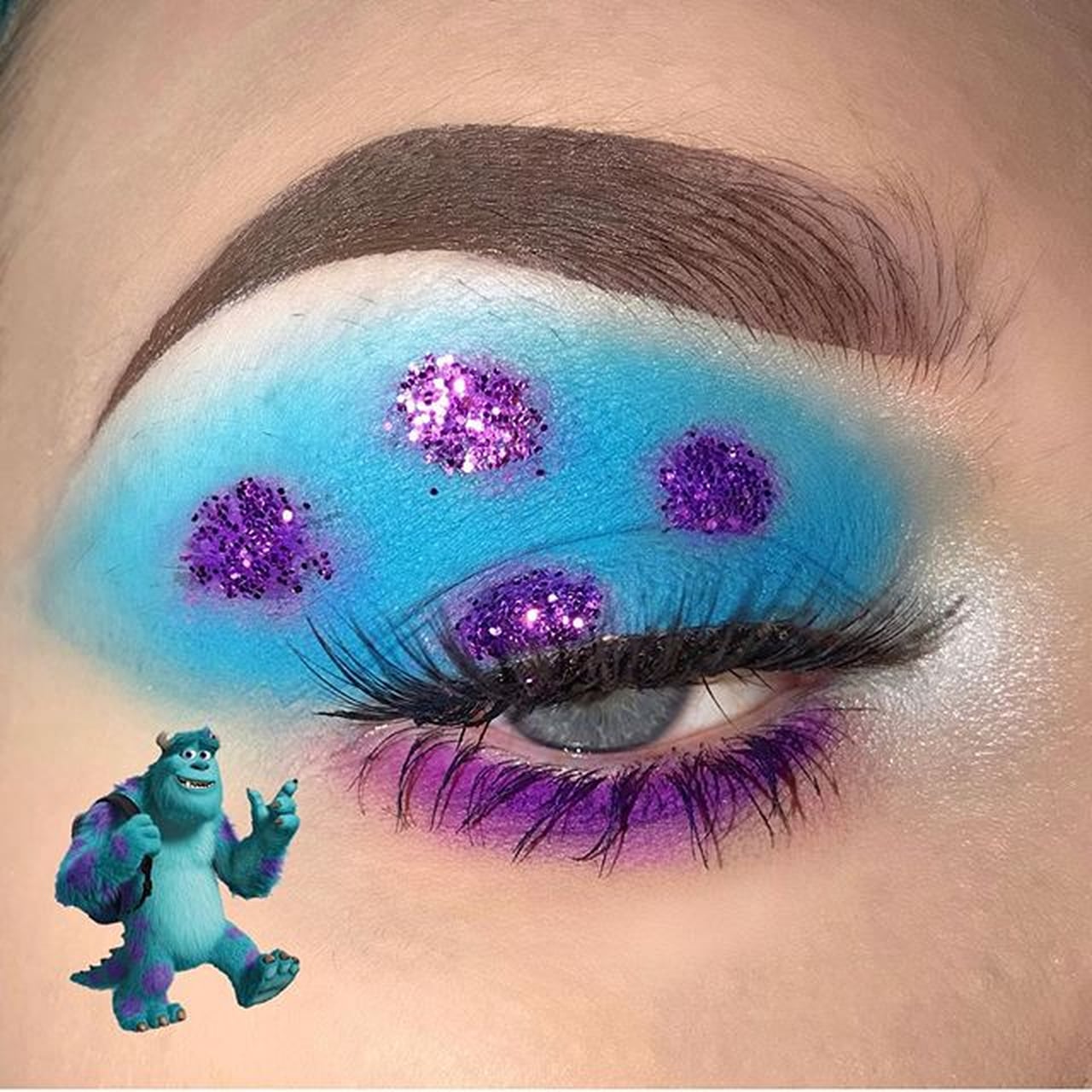 Disney Pixar-Inspired Eyeshadow Looks on Instagram | PS UK Beauty
