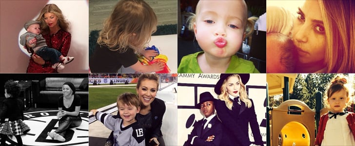 Celebrity Moms' Instagram Pictures Jan. 25-30, 2014 | POPSUGAR Family