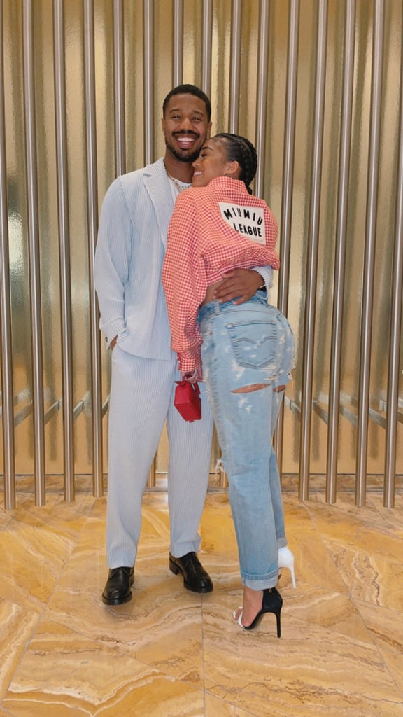 Michael B. Jordan and Lori Harvey Cute Pictures | POPSUGAR Celebrity