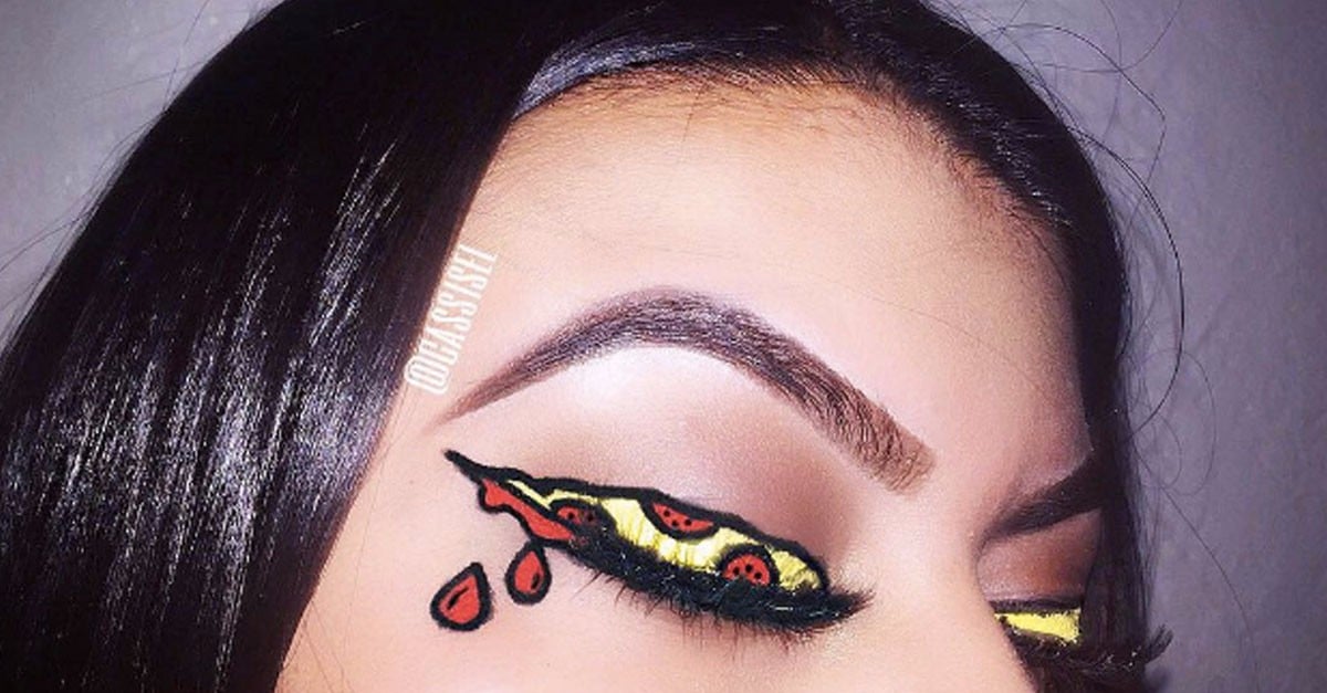 Pizza Eyeliner Trend | PS Beauty