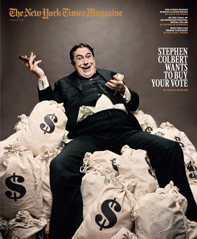 Stephen Colbert Out of Character | POPSUGAR Celebrity