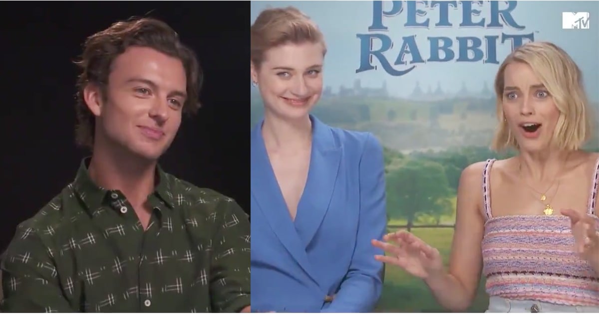 Margot Robbie Brother Cameron Surprises Her During Interview | POPSUGAR ...