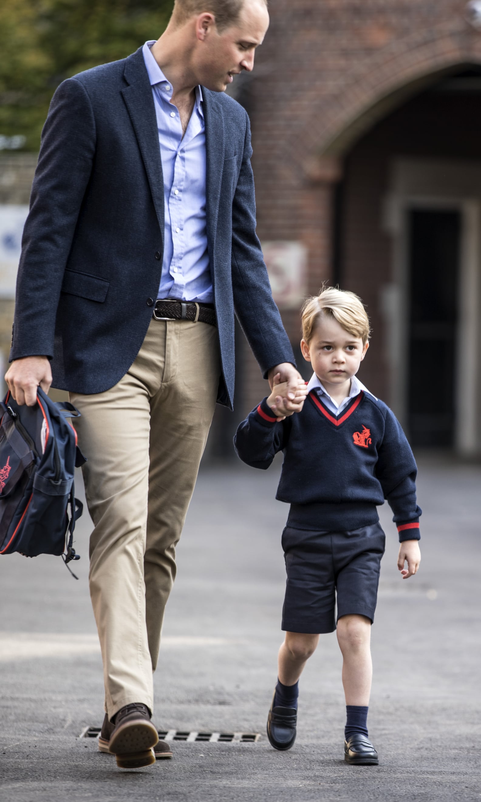 Prince George's First Day of School | PS Celebrity