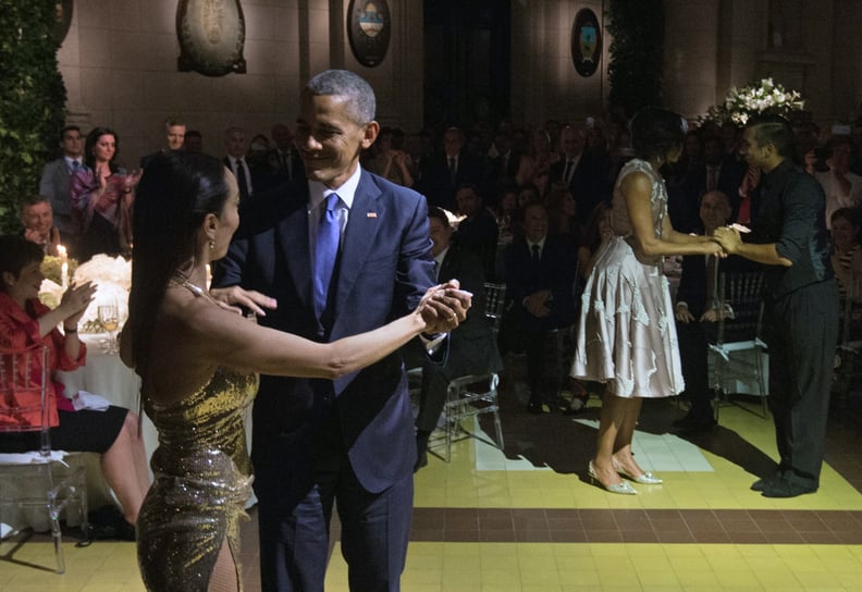 Barack and Michelle Obama Dancing the Tango in Buenos Aires | PS Celebrity