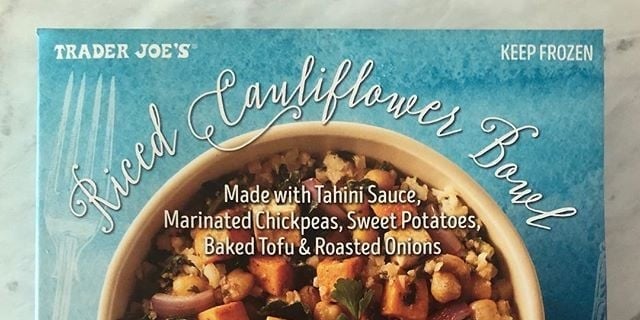 Trader Joe's Riced Cauliflower Bowl | PS Fitness